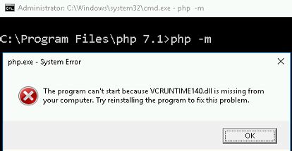Steps To Resolve Internal Server Error For Php In Iis On Windows