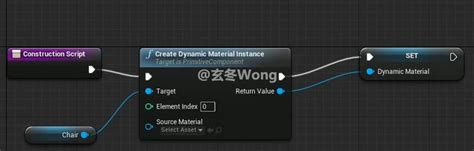 [ue4][material]使用蓝图和c 动态创建材质并设置材质参数属性 parameter
