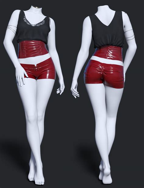 Dforce Short Daydream Outfit For Genesis 9 Daz 3d
