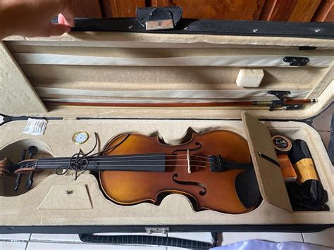 Sandner 4 4 Violin Model Sa 200 Hobbies And Toys Music And Media