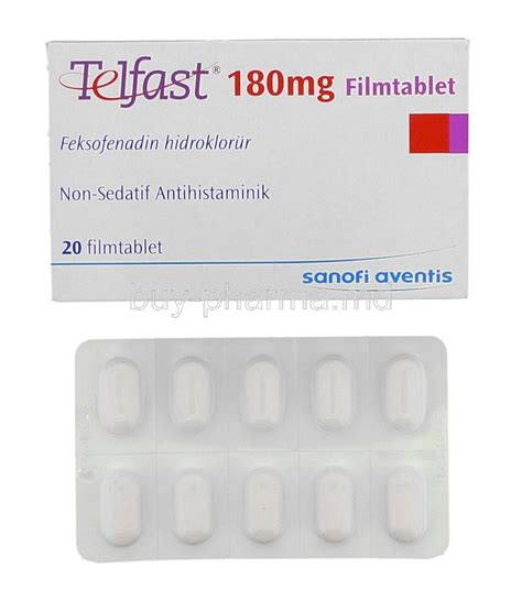 Buy Telfast 60mg 120mg 180mg Tablet Best Price Online