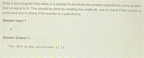 Solved Write A Java Program That Takes In A Number N And Chegg