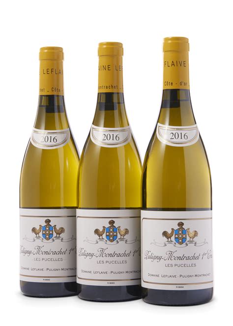 Domaine Leflaive Puligny Montrachet Premier Cru Les Pucelles 2016 In Original Wooden Case