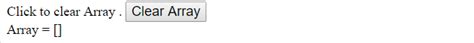 Empty Array In AngularJs JavaScript Clear Array Example