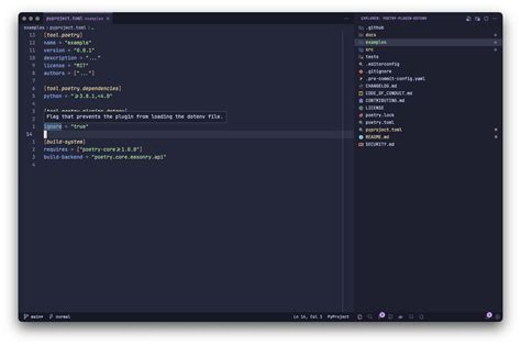 Poetry Plugin Dotenv PyPI