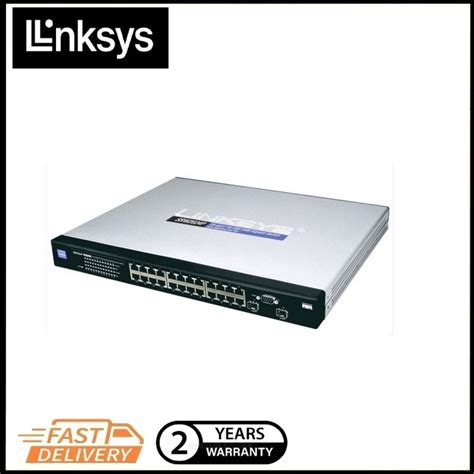 Linksys Port Gigabit Managed Switch SRW Lazada Singapore