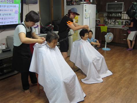 동두천 소요동주민센터 어르신 이·미용 봉사