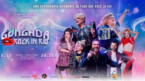 GONGADA DRAG No Teatro Clara Nunes Agenda Cultural Rio De Janeiro