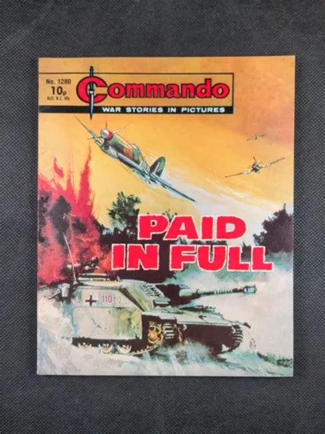 Commando Comic Issue Number 1280 Paid In Full Eur 518 Picclick It