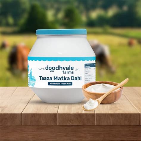Buy Doodhvale Farms Taaza Matka Dahi Fresh Curd Online