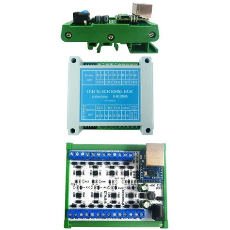 2 Pcs 18 Port Industrial Modbus Gateway Server Ubuy India