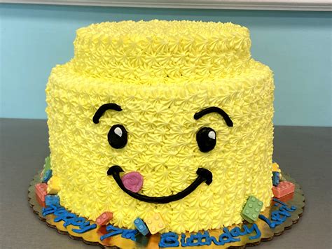 Lego Head Cakes