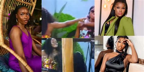 Tensions As Ilebaye Pulls CeeC S Hair During Heated Clash Shoves Doyin Aside After Night Party