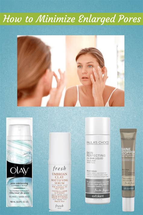 How To Minimize Enlarged Pores