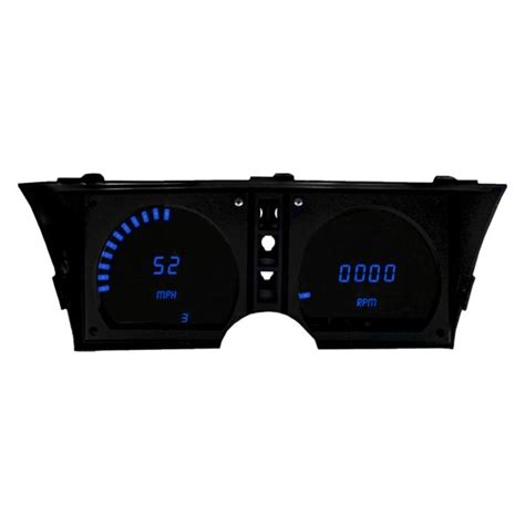 Intellitronix® Chevy Corvette 1981 Direct Fit Led Digital Gauge Panels