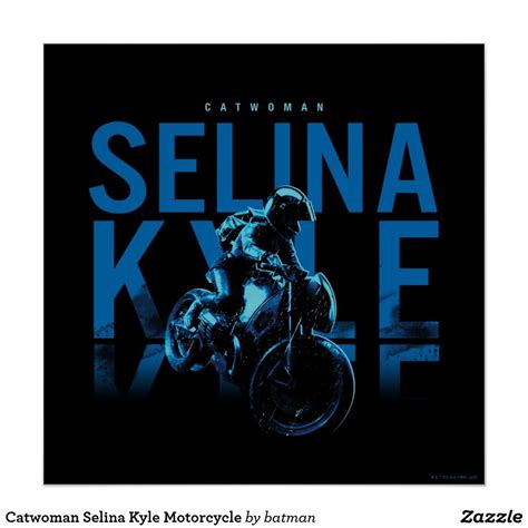 Batman Merchandise Catwoman Selina Kyle Motorcycle Posters Riddler