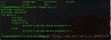 mac下c语言程序编译及执行 mac c编译 c h csdn博客