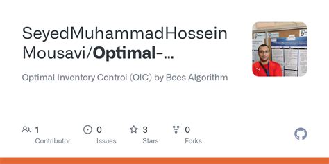 Github Seyedmuhammadhosseinmousavi Optimal Inventory Control By Bees
