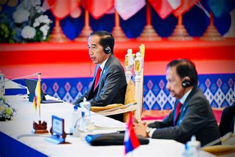 Presiden Jokowi Tegaskan Seruan Penghentian Kekerasan Di Myanmar