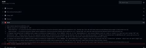 Build Is Broken · Issue 247 · Azure Samplesactive Directory Dotnet