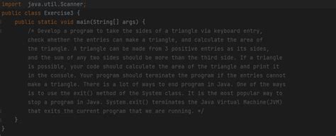 Solved Write A Java Program To Calculate The Area Of A Chegg