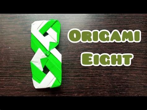 Origami Great Eight Fidget Spinner Tutorial Jeremy Shafer YouTube