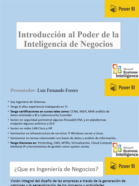 Introduccion A Power Bi Pdf Computación En La Nube Bases De Datos