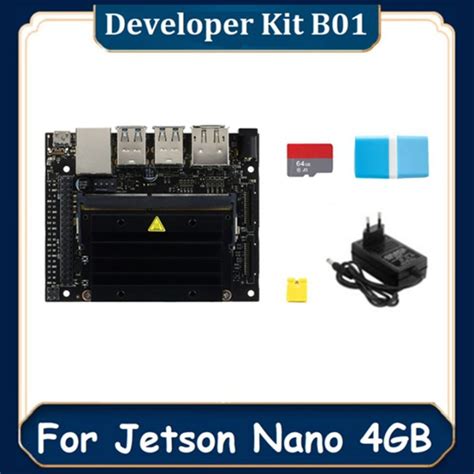 For Jetson Nano 4gb B01 Ai Artificial Intelligence Development Board With Power Adapter Diy