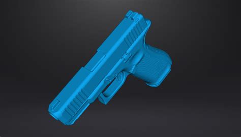 🔫 Glock 45 Real Size 3d Scan・ Stl File For 3d Printing And Cnc