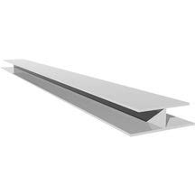 ULTIBAT Profil de départ simple FSF107 PVC blanc L 4 m POINT P