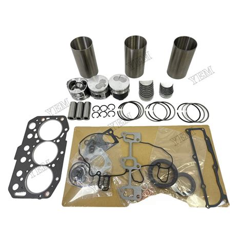Complete Engine Rebuild Kit With Gasket Bearing For Yanmar 3tnm74 Engi
