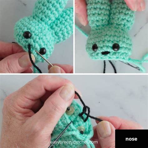 Crochet Peeps Bunny Pattern Easy Breezy Crochet