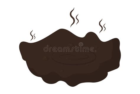 Mud Puddle Splash Clipart Stock Vector Illustration Of Dung Muck