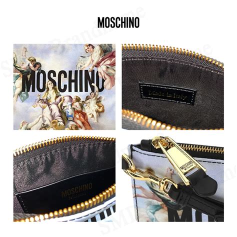 Moschino กระเป๋าคลัทช์ รุ่น Moschino A Clutch Code A8439 8207 Smd