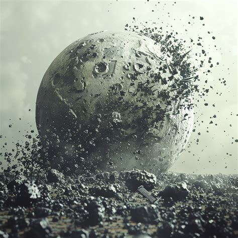 Sci Fi Nanobot Swarm Terraforming A Barren