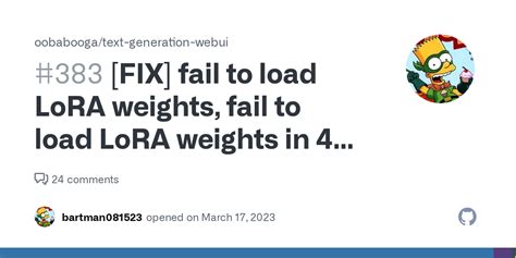 Fix Fail To Load Lora Weights Fail To Load Lora Weights In 4 Bit
