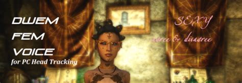 Dwemmer Female Voice For Sexlab Extra Voices Expanded Agree And