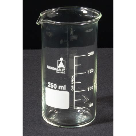 Beaker Tall Form 250 Ml Glass Arete Ltd