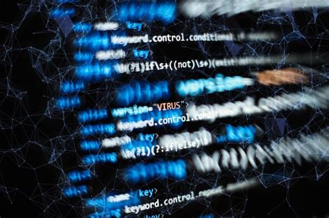 Premium Photo Programming Code Screen Of Software Developer Software