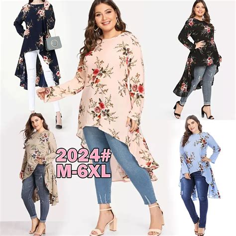 2024 Latest Modal Arrive White Polyester Blouses Elegant Design Plus
