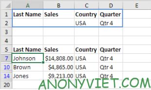 Lesson 217 Advanced Filter In Excel AnonyViet English Version