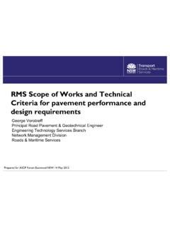 RMS Scope Of Works And Technical Criteria For Rms Scope Of Works And Technical Criteria For