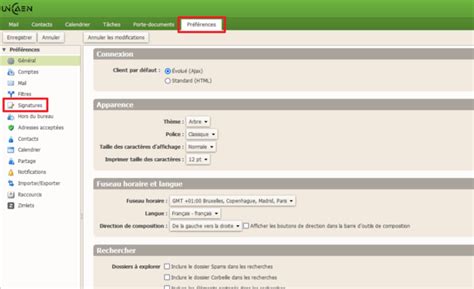 Start Creer Sa Signature Zimbra [cemu]