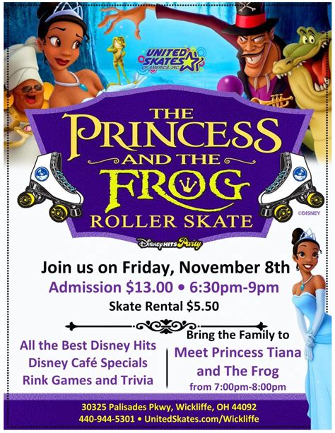 Princess And The Frog Skate United Skates Of America