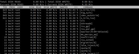 zfs high i o issue [txg sync] 100 and [z trim int] 60 to 70 linux