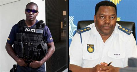 South African Police Services Officers Question Diepsloot Residents And