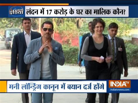 Ed Likely To Question Robert Vadra In Money Laundering Case Today