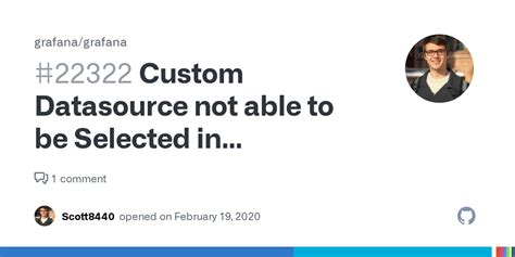 Custom Datasource Not Able To Be Selected In Dashboard Panel · Issue
