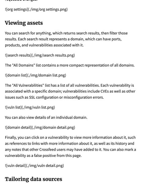 docs images broken · issue 1862 · cisagov crossfeed · github