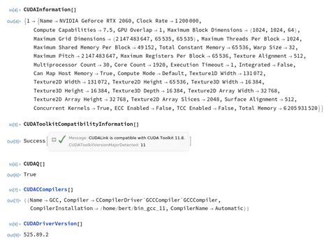 Cuda Cudalink Gives Wrong Results But No Error On Mathematica 132
